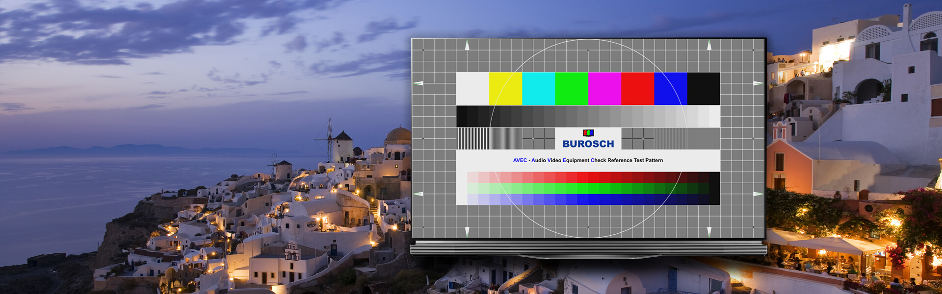 BUROSCH - The TV Display Experts - Referenz TV Testbilder